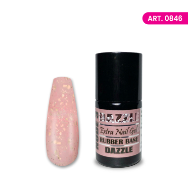 ENG Rubber Base NUDE 3 DAZZLE 15ml art.0846