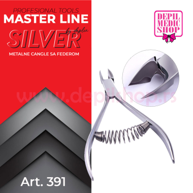 MASTER LINE Cangle za zanoktice sa federom Art.0391