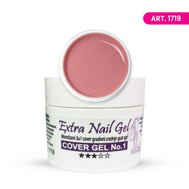 COVER GEL ENG CROSS no.1 50ml art.1719