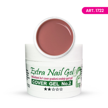 COVER GEL ENG CROSS no.2 50ml art.1722