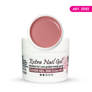 COVER GEL ENG CROSS TAN no.4 50ml art.2592