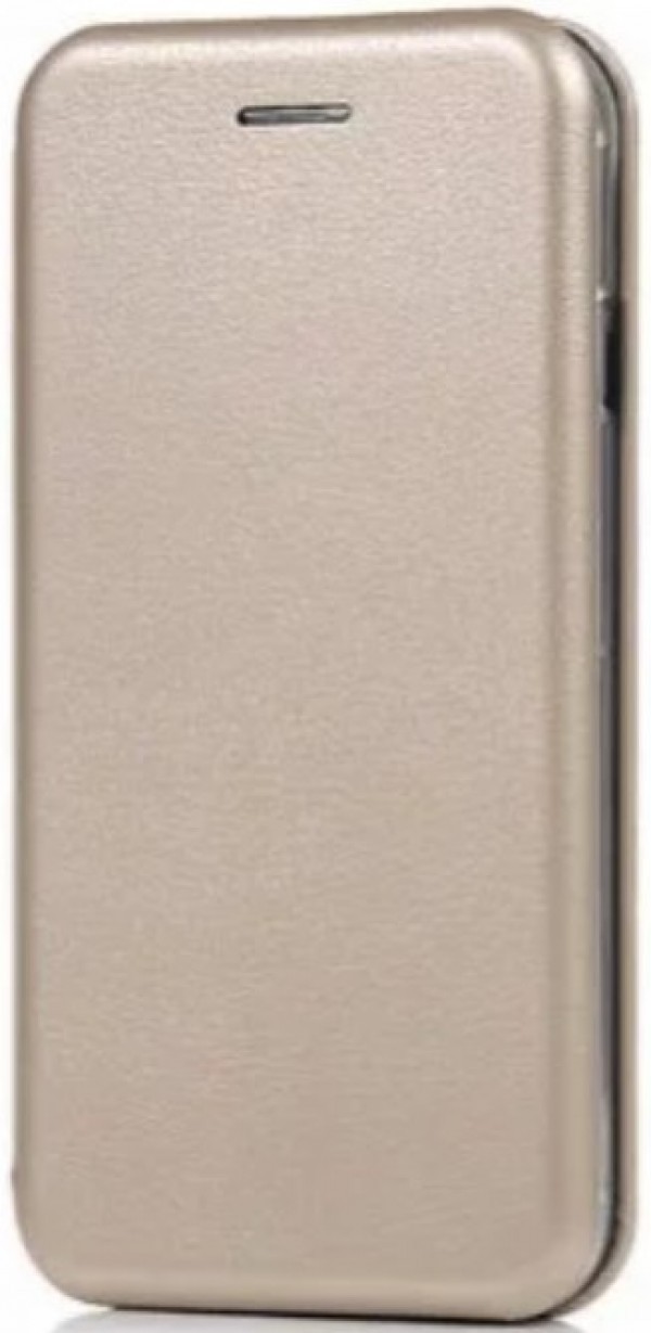 MCLF11-IPHONE XS MAX * FUTROLA LEATHER FLIP GOLD (149)