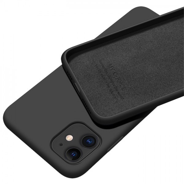 MCTK5-IPHONE 11 * FUTROLA SOFT SILICONE BLACK (179)