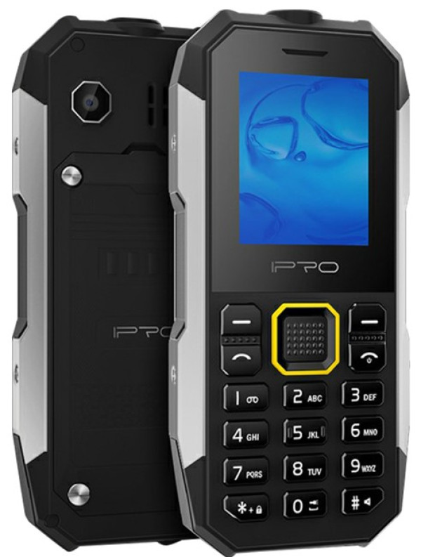 X-IPRO SHARK II * MOBILNI TELEFON DUALSIM, FM, 2INC 32MB/32MB, 2500MAH, VODOOTPORAN, CRNI