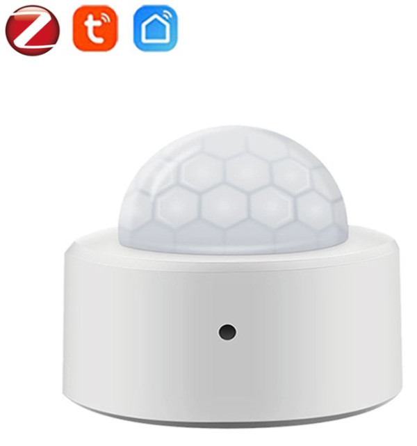 ZIGBEE-SMART-ALARM-RSH-MS10 GEMBIRD RSH TUYA 2U1 MINI PIR DETEKTOR POKRETA, INFRACRVENI ALARM SENZOR