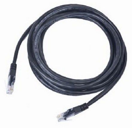 PP12-0.25M/BK GEMBIRD MREZNI KABL, CAT5E UTP PATCH CORD 0.25M BLACK