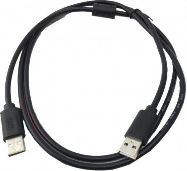 CCP-USB2-AMAM-6 ** GEMBIRD USB 2.0 CABLE A MALE – A MALE ROUND 1.50M BLACK (63)