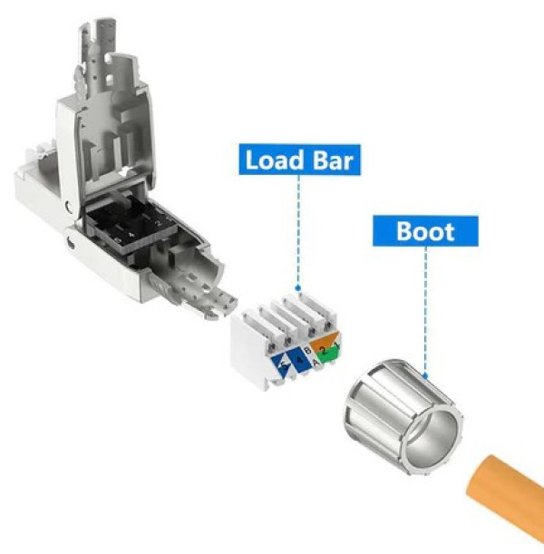 LAN UTP KONEKTOR CAT6A STP 40S1C6A