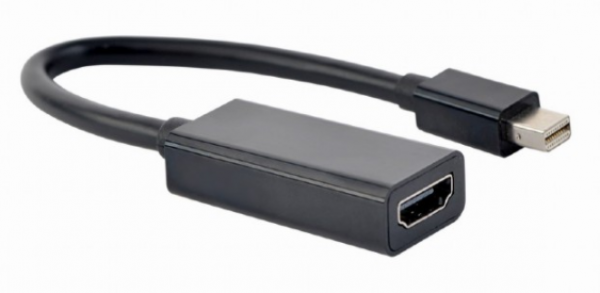 A-MDPM-HDMIF4K-01 GEMBIRD 4K MINI DISPLAYPORT TO HDMI ADAPTER CABLE, BLACK