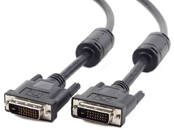 CC-DVI2-BK-6 GEMBIRD DVI VIDEO KABL DUAL LINK 1.8M