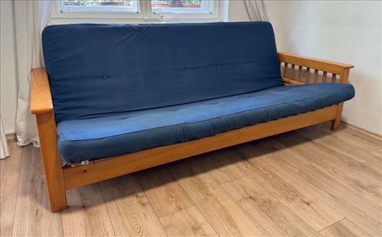 Sofa krevet puno drvo retro