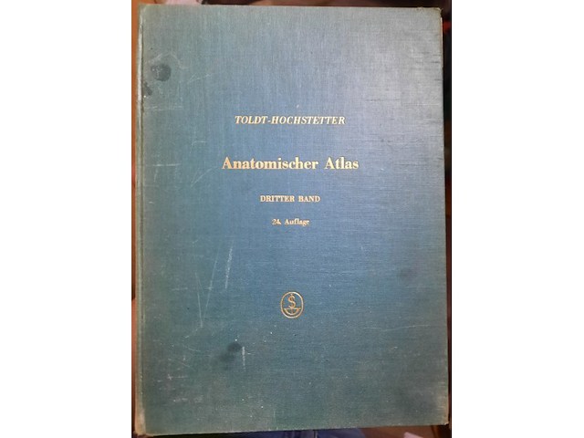 Toldt-Hochstetter: Anatomischer atlas