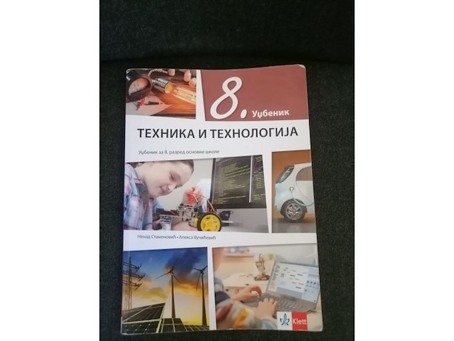 Tehnika i tehnologija 8 Klett udžbenik