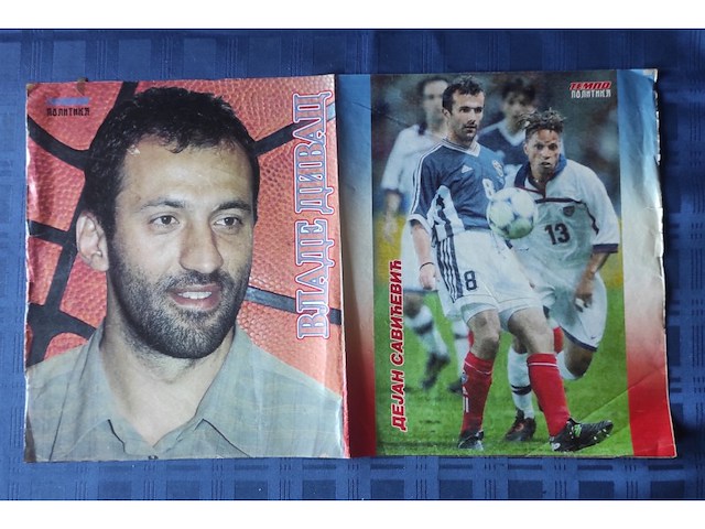 Divac, Savićević poster Tempo