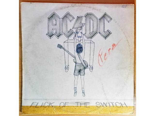 LP AC/DC - Flick Of The Switch (1984) YU licenca, VG/G+