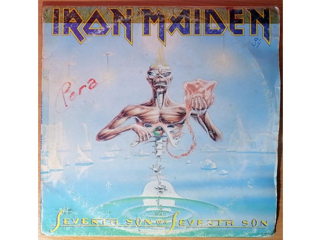 LP IRON MAIDEN - Seventh Son (1987) Jugoton, VG-