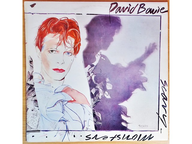 LP DAVID BOWIE - Scary Monsters (`81) 1.pres, PERFEKTNA