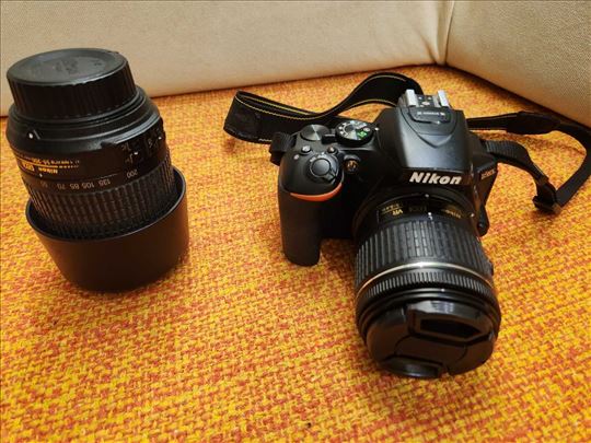 Nikon D5600 uz dva objektiva