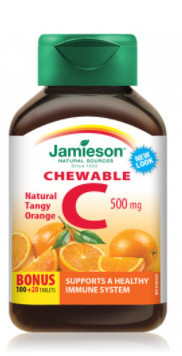 Jamieson Vitamin C 500mg tableta za žvakanje
