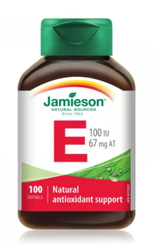 Jamieson Vitamin E 100IU 100 kapsula