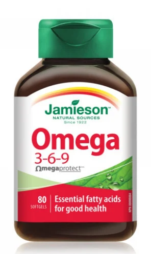 Jamieson Omega 3-6-9 80 softgel kapsula