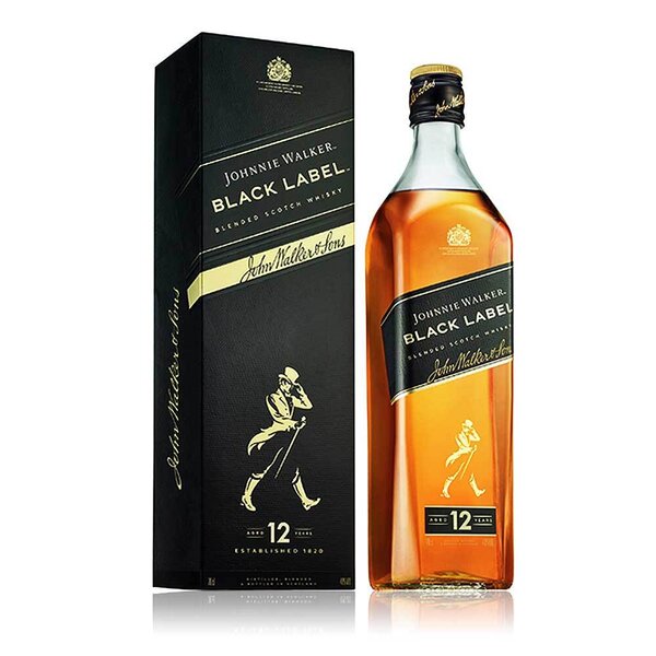 Johnnie Walker 12 YO Black Label 40% 0.7L BEZ KUTIJE