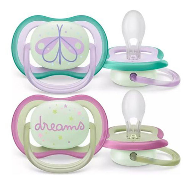 Avent varalica Ultra Air Noćna 0-6m (2kom) Butterfly/Dreams SCF376/19