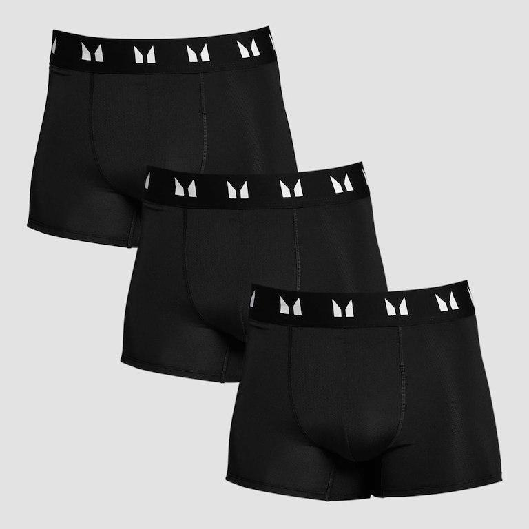 MP Men's Technical Boxers (3 Pack) - muške bokserice - (pakovanje od 3 komada) - crne