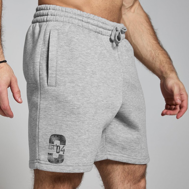 MP Men's Origin Graphic Sweatshorts - Grey Marl