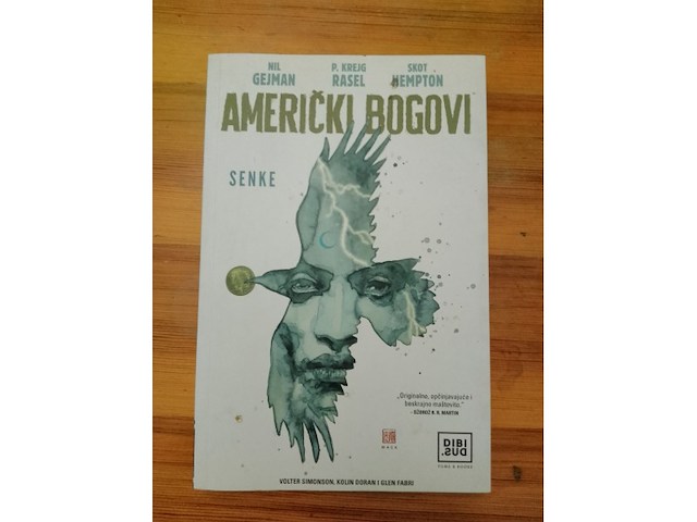 Američki bogovi (Senke) - Nil Gejman (MINT)