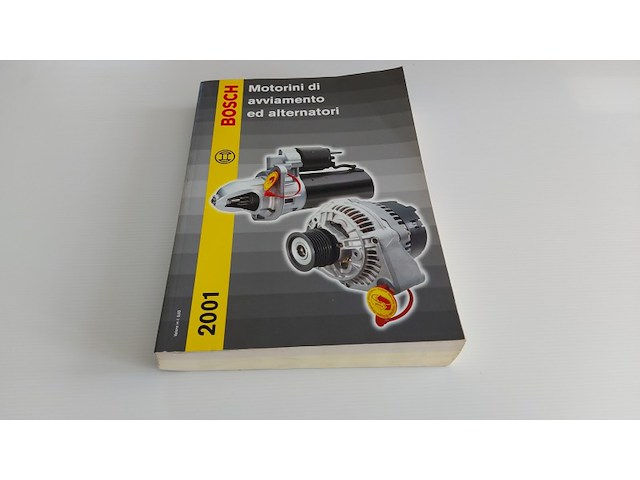 Katalog alternatora ( 2001 ) Bosch