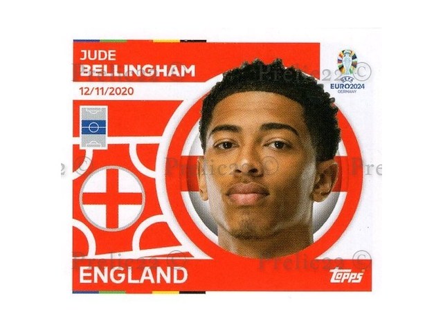 EURO 2024 Germany ENG 16 ENG16 Jude Bellingham