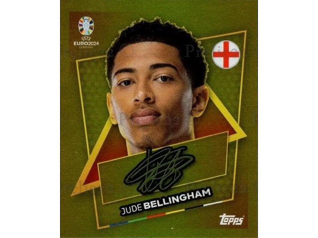 EURO 2024 Germany ENG SP Jude Bellingham, SIGNATURE