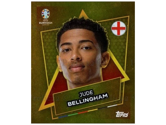 EURO 2024 Germany ENG SP Jude Bellingham, bez potpisa