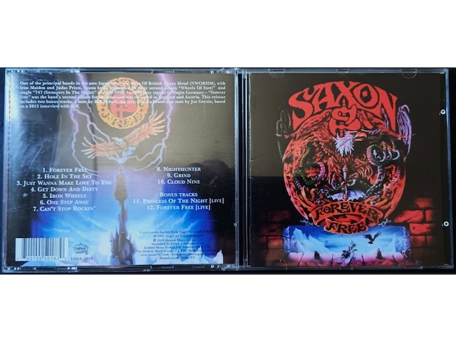 Saxon-Forever Free CD