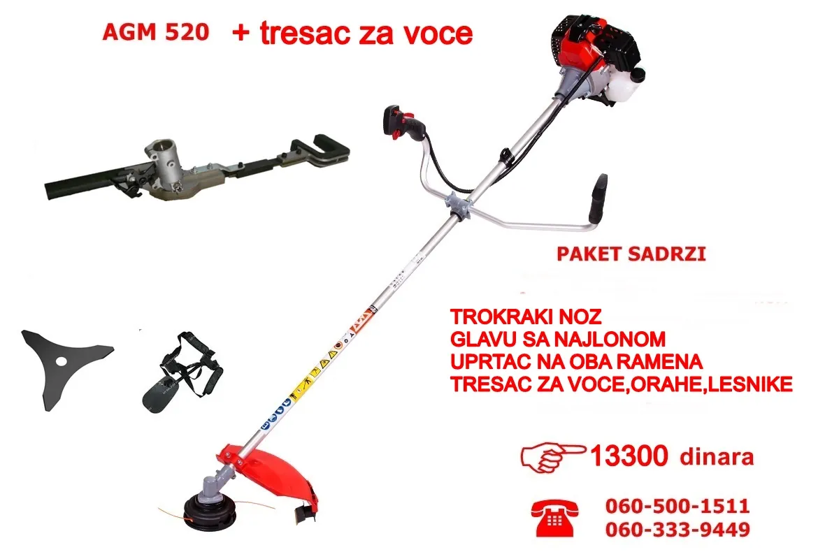 Trimer AGM 520+TRESAC ZA VOCE