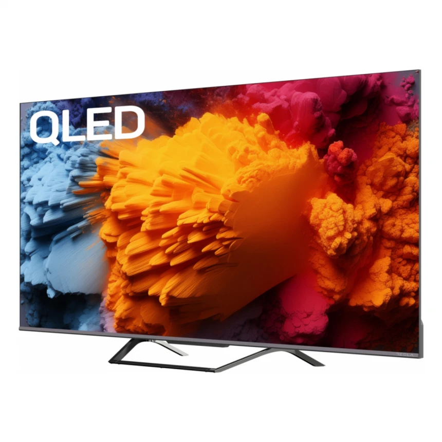 Televizor TESLA Q65S939GUS/QLED/65"/UHD/smart/Google TV/srebrna/frameless