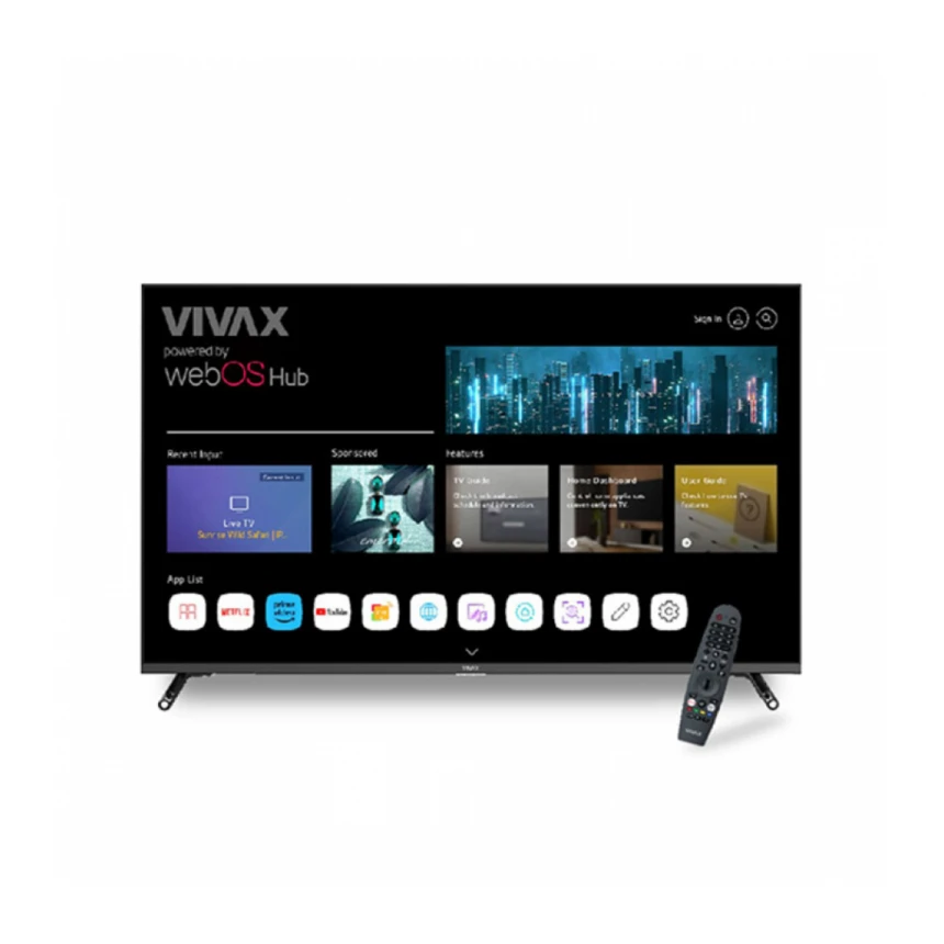 Televizor Vivax 50S60WO Smart, LED, 4K UHD, 50"(127cm), DVB-T2/T/C/S2