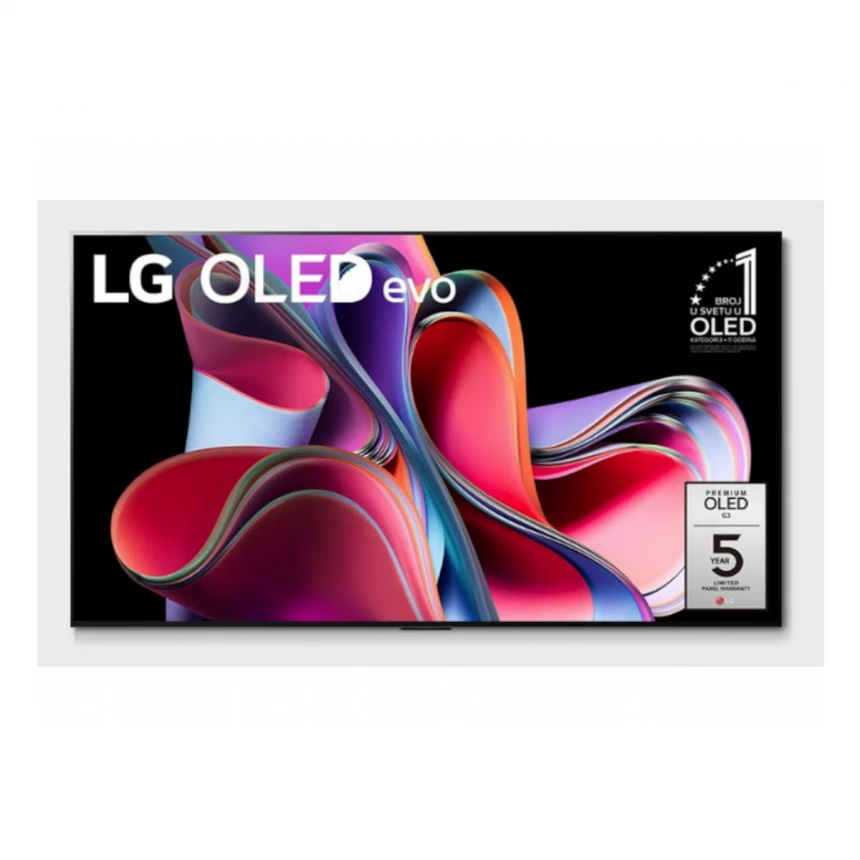 Televizor LG OLED83G33LA/OLED evo/83"/Ultra HD/smart/webOS ThinQ AI/siva