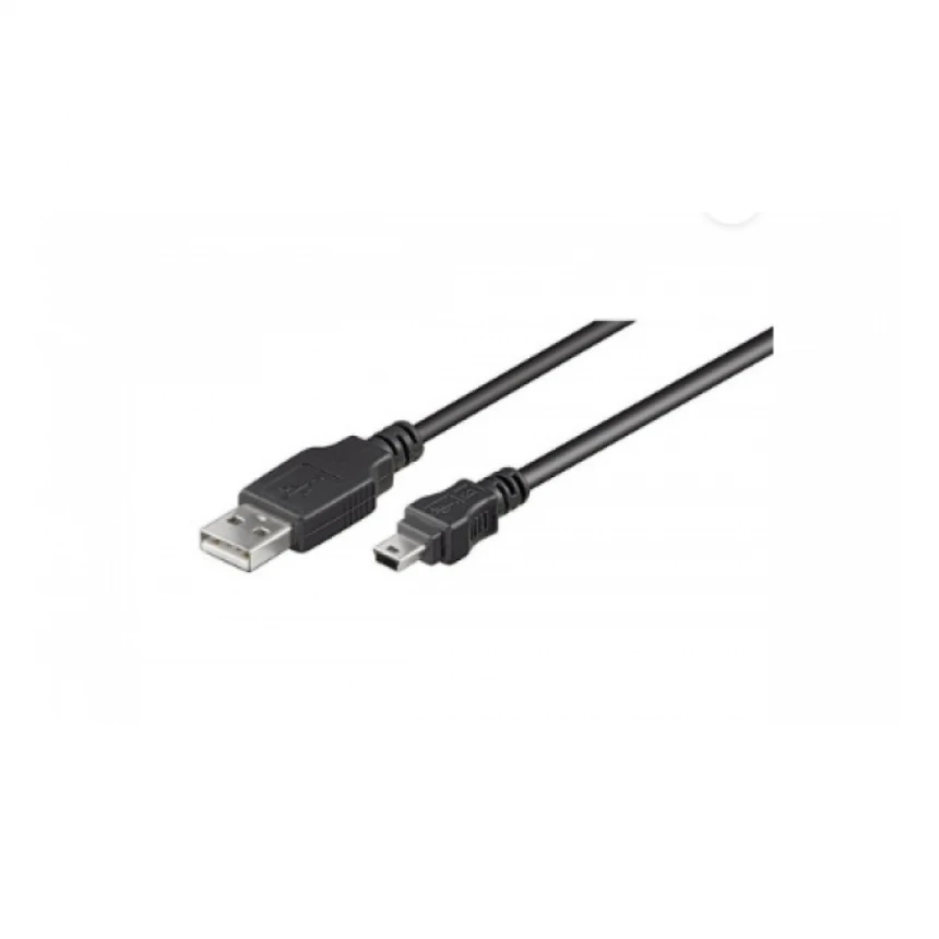 E-Green Kabl 2.0 USB A - USB Mini-B M/M 1.8m crni