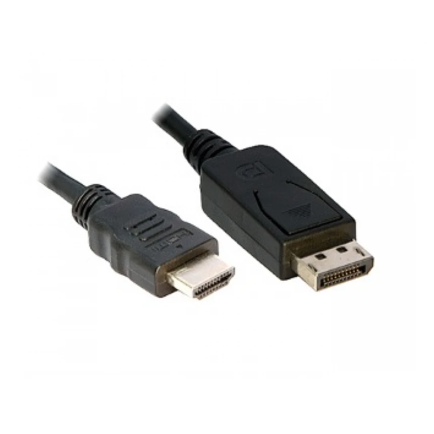 E-GREEN Kabl DisplayPort (M) - HDMI (M) 1.8m crni