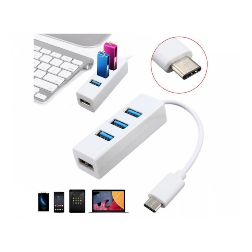 FAST ASIA USB 3.1 tip C na 4xHUB 3.0