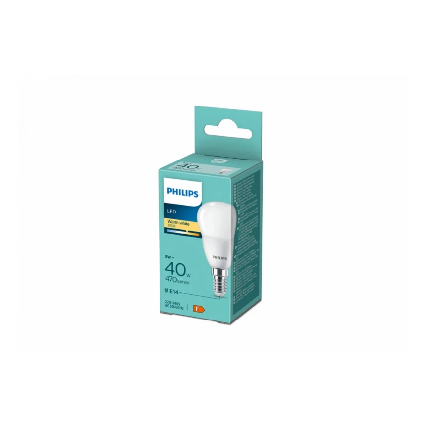 LED SIJALICA 5W(40W) P45 E14 WW FR ND 1PF/12,929003546503, PHILIPS