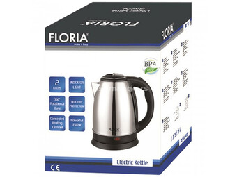 Floria Kuvalo za vodu, zapremina 1.8 l, 1500 W, INOX - ZLN2768