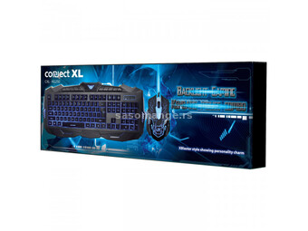 Connect XL Tastatura + miš, gaming set - CXL-KG250 Kit Gaming