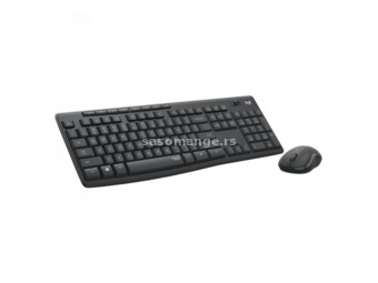 Bežična tastatura + miš Logitech Graphite MK295 US