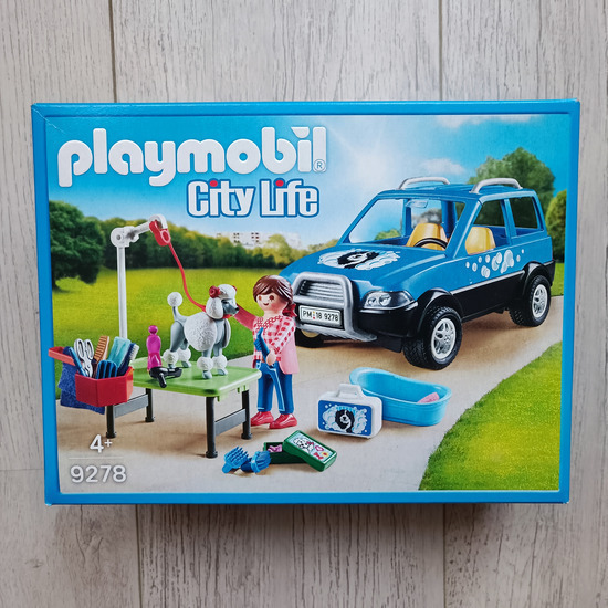 Playmobil pet    groomer city life