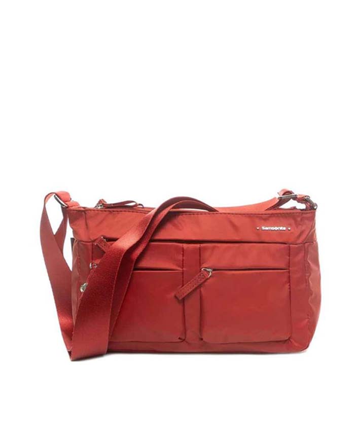 TORBA MOVE 4.0-HORIZ. SHOULDER BAG+FLAP RED Samsonite