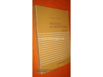 Praktikum za krivično pravo opšti deo Đorđević (p4a)