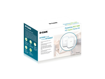 LAN Powerline Adapter D-Link DHP-601AV AV2 1000 KIT